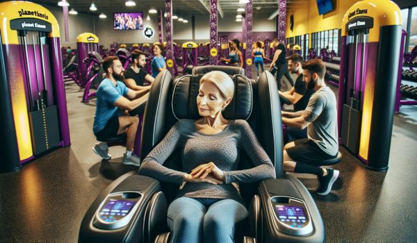 Planet Fitness Hand Chair